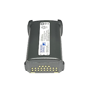Pack of 5 x Batteries for MC9090 Battery MC9190 Battery MC92N0 Battery Barcode Scanner Replaces 82-111734-01 7.4v 2400mAh