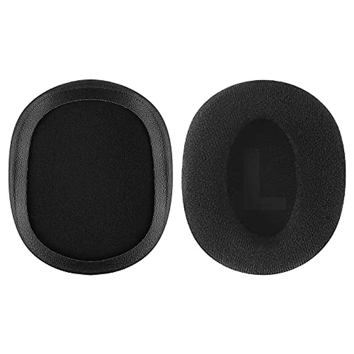 Geekria Comfort Velour Replacement Ear Pads for Logitech G Pro, G Pro X, G433, G233 Headphones Earpads, Headset Ear Cushion Repair Parts (Black)