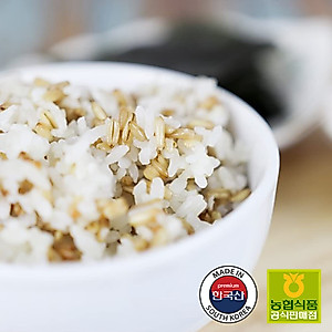 [NongHyup] Whole Oat Groats, Product of Korea, Whole Kernels, Rice Substitute, 농협 밥심 귀리, 100% 한국산 귀리 잡곡 (1.65 lb)