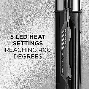 INFINITIPRO BY CONAIR 2-in-1 Styler; Curl or Straighten with 1 Tool; 1-inch; Black