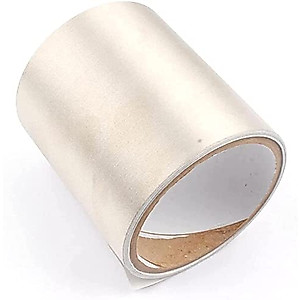 ADSWIN Faraday Tape,Copper Nickel Plated Conductive Electrode Tape Fabric,RF/EMI/EMF Shielding,Grounding(Size:50mmX50m/2inX164ft) (Color : 50mmX50m/2inX164ft)