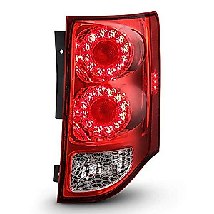 ACANII - For 2011-2020 Dodge Grand Caravan Factory LED Tail Light Brake Lamp Assembly Replacement Rear Passenger Side
