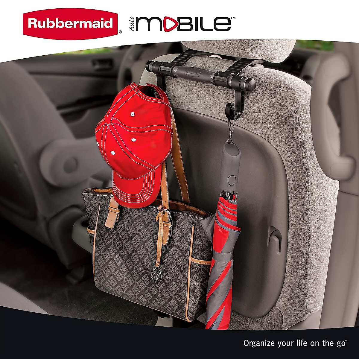 Rubbermaid Double Headrest Hooks