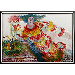 Woman with Butterfly