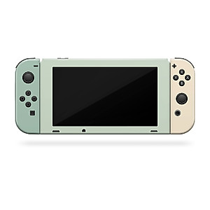 Tacky Design Retro Pastel Classic Skin Compatible with Nintendo Switch Skin Wrap Cover, Colorwave Color Blocking Skin for Nintendo Switch Stickers, Premium Vinyl 3M Full Wrap Decal.