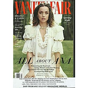 VANITY FAIR MAGAZINE, ALL ABOUT ANA SPECIAL EDITION MARCH, 2020 NO. 175