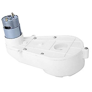 12V Toy White Electric RS550 Motor Gear Box for Car, Remote Control Car and Motorcycles, Atv, Karting, Child Vehicles(12V550-18000转)