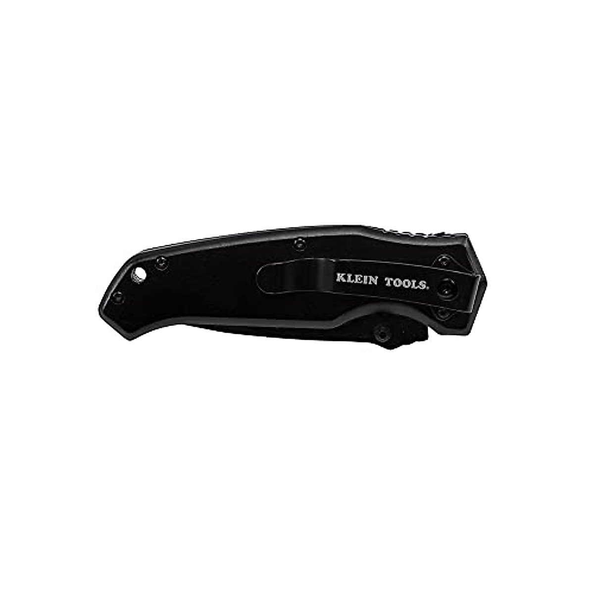 Klein Tools 44220 Pocket Knife, Black, Drop Point Blade