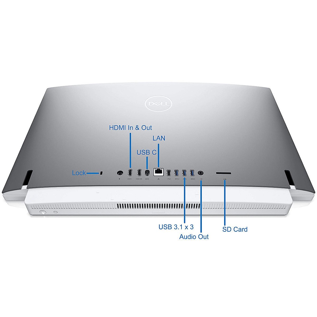 Dell Inspiron 5400 All in One Desktop Computer, 23.8” FHD Touchscreen, Intel 11th Gen i5-1135G7 Upto 4.2GHz, 8GB RAM, 256GB NVMe SSD, Webcam, HDMI, SD-Card, USB Type-C - Windows 10 Pro (Renewed)
