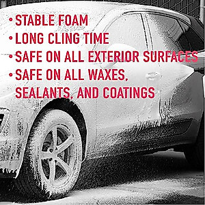 Nanoskin CHERRY SUDS Foaming Car Wash Concentrated Shampoo 5 Gallons for Foam Cannons, Foam Guns, Bucket Washes | Pressure Washer Safe, Cherry-Scented Soap | Ideal for Cars, Trucks, Motorcycles, RVs