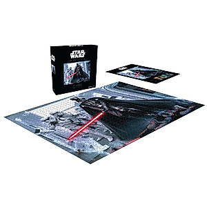 Buffalo Games - Star Wars - The Arrival of Lord Vader - 1000 Piece Jigsaw Puzzle for Adults Challenging Puzzle Perfect for Game Nights - Finished Puzzle Size is 26.75 x 19.75
