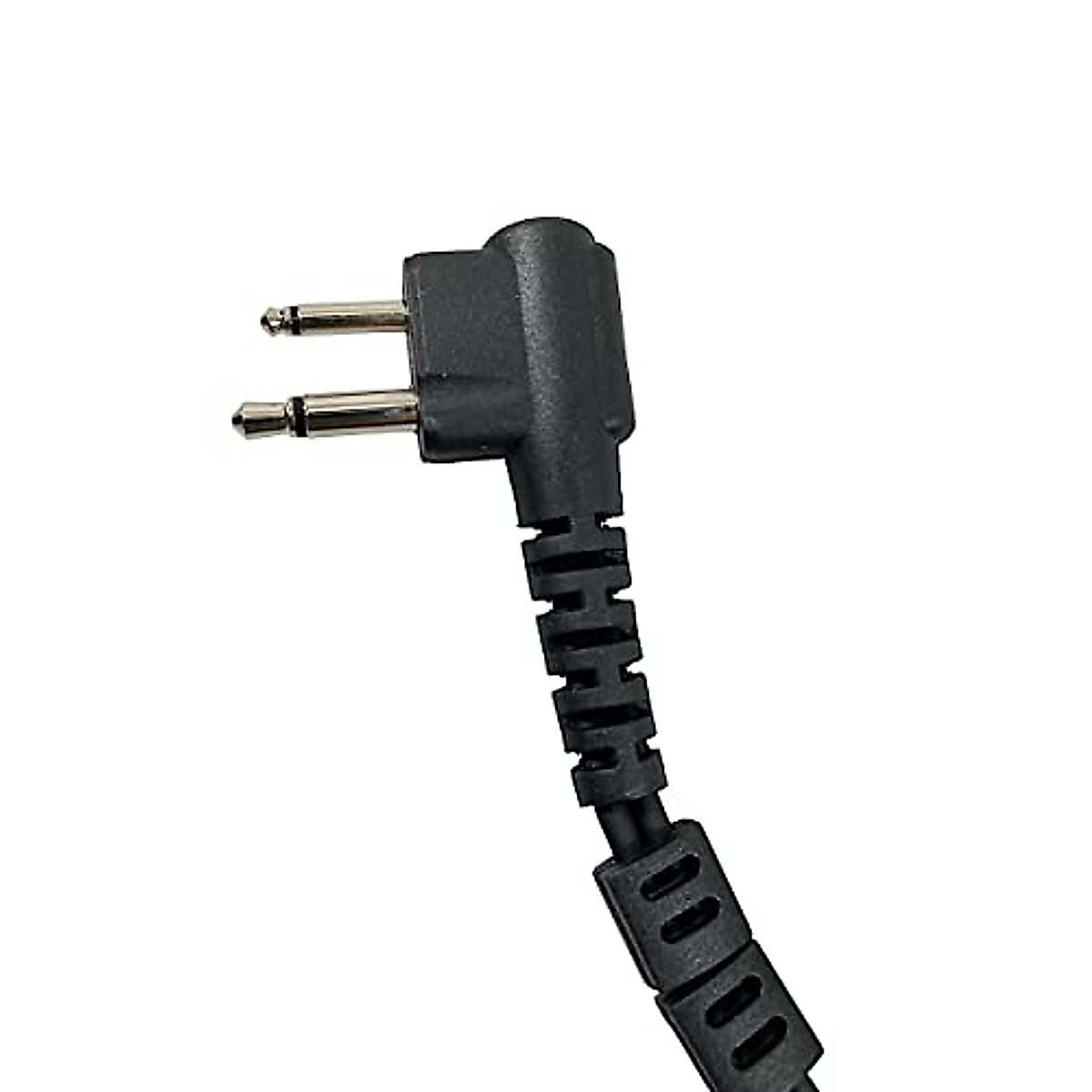 MaximalPower Headset Earpiece with Kevlar Reinforced Cable 2-Pin for Motorola Two-Way Radios Surveillance Headset (RHF MOT 2PIN HQ)