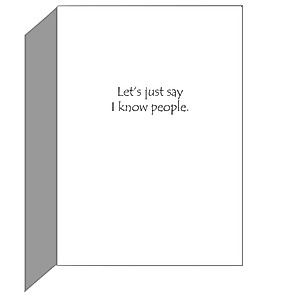 CafePress From The Corgi Birthday Card Folded Greeting Card Matte