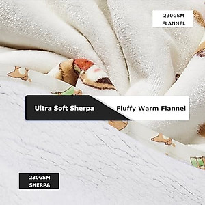 THREE POODLE Wearable Blanket Hoodie, Oversized Sherpa Sweatshirt Blanket for Adults Women Men, Warm Cozy Sloth Hooded Blanket, Gifts for Mom Girlfriend