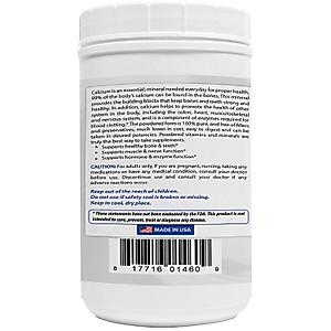 2 Pack - Best Naturals Calcium Carbonate Powder 1 Pound (Total 2 Pound) - Food Grade