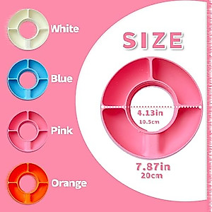 BELL BEAR Snack Bowl For stanley Cup Accessories，For stanley 40 oz tumbler with handle，simple modern 40 oz tumbler Accessories，Snack Bowl Combo (pink)