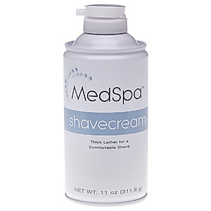 Medline Medspa Shaving Cream, 12 Count