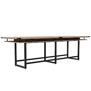 Safco Mirella Conference Table, Standing-Height, 12'
