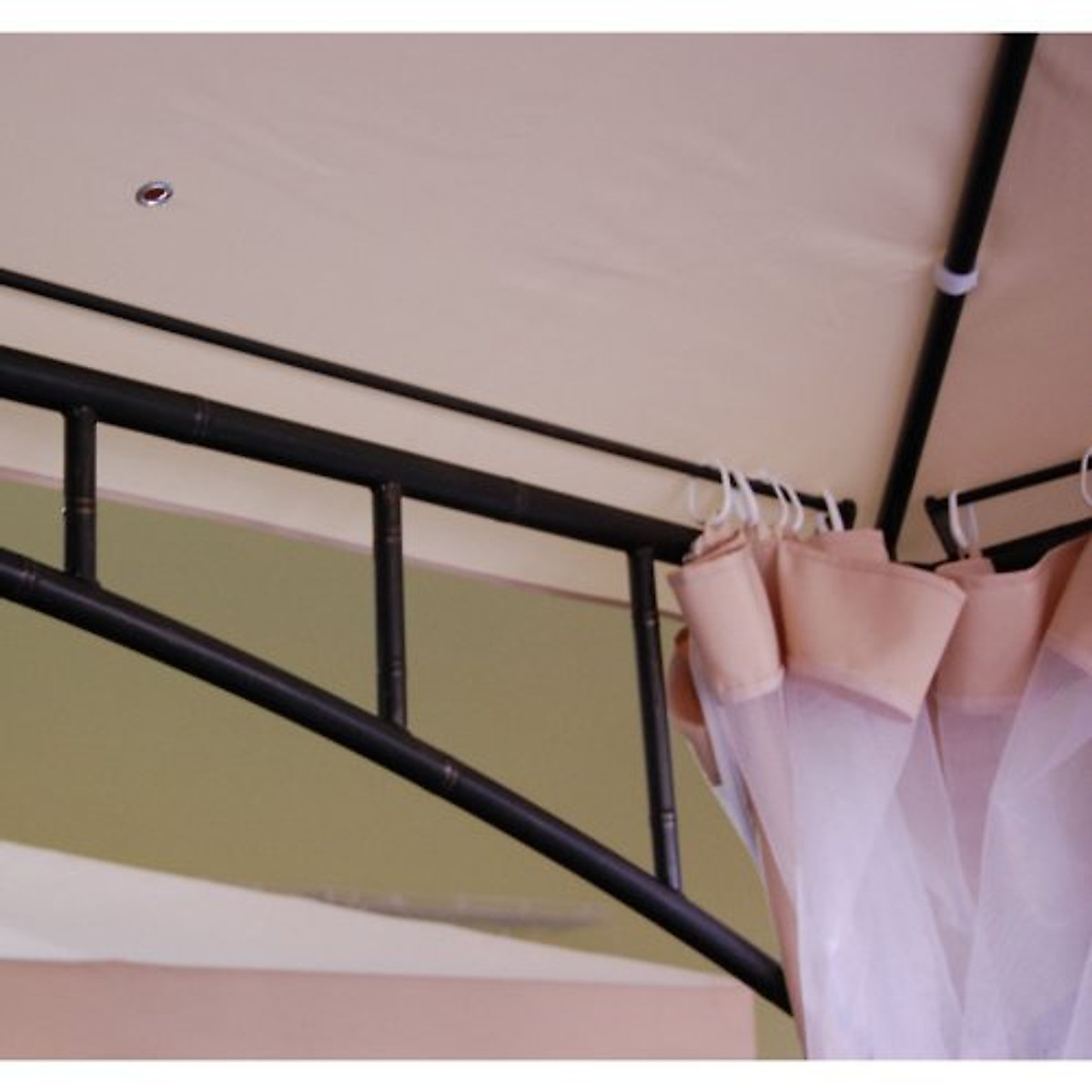 Garden Winds Replacement Canopy for Summer Veranda Gazebo Models L-GZ093PST, G-GZ093PST, (Will NOT FIT Any Other Frame)