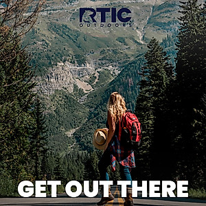 RTIC Summit Laptop Backpack, Sky Blue& Grey Medium