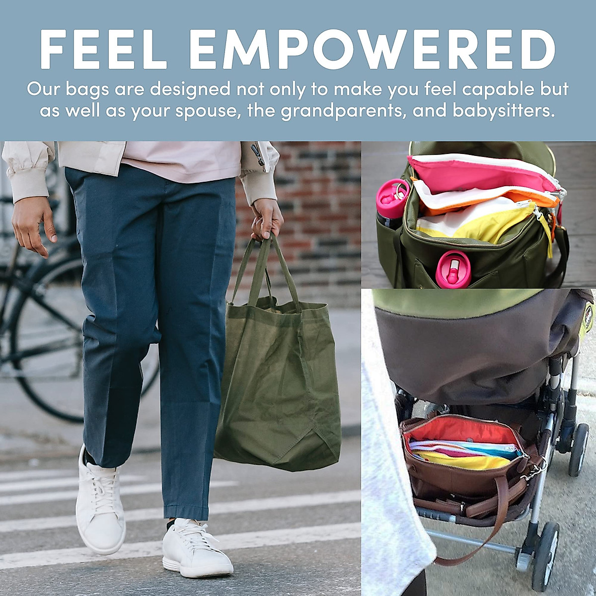 Mother Load - Diaper Bag Organizing Pouches, Small Organizing Bags, 5-Piece Multicolored Set of Embroidered Diaper Bag Pouches