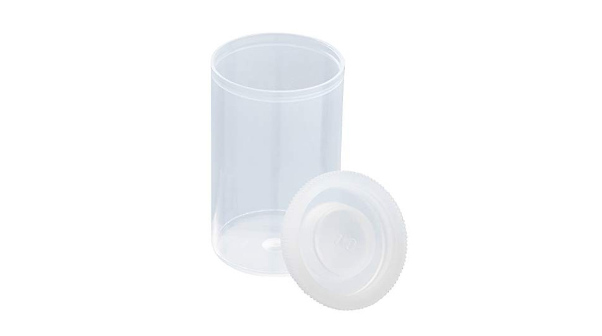 Juvale 30-Pack Clear Film Canisters for Storage & Science Projects
