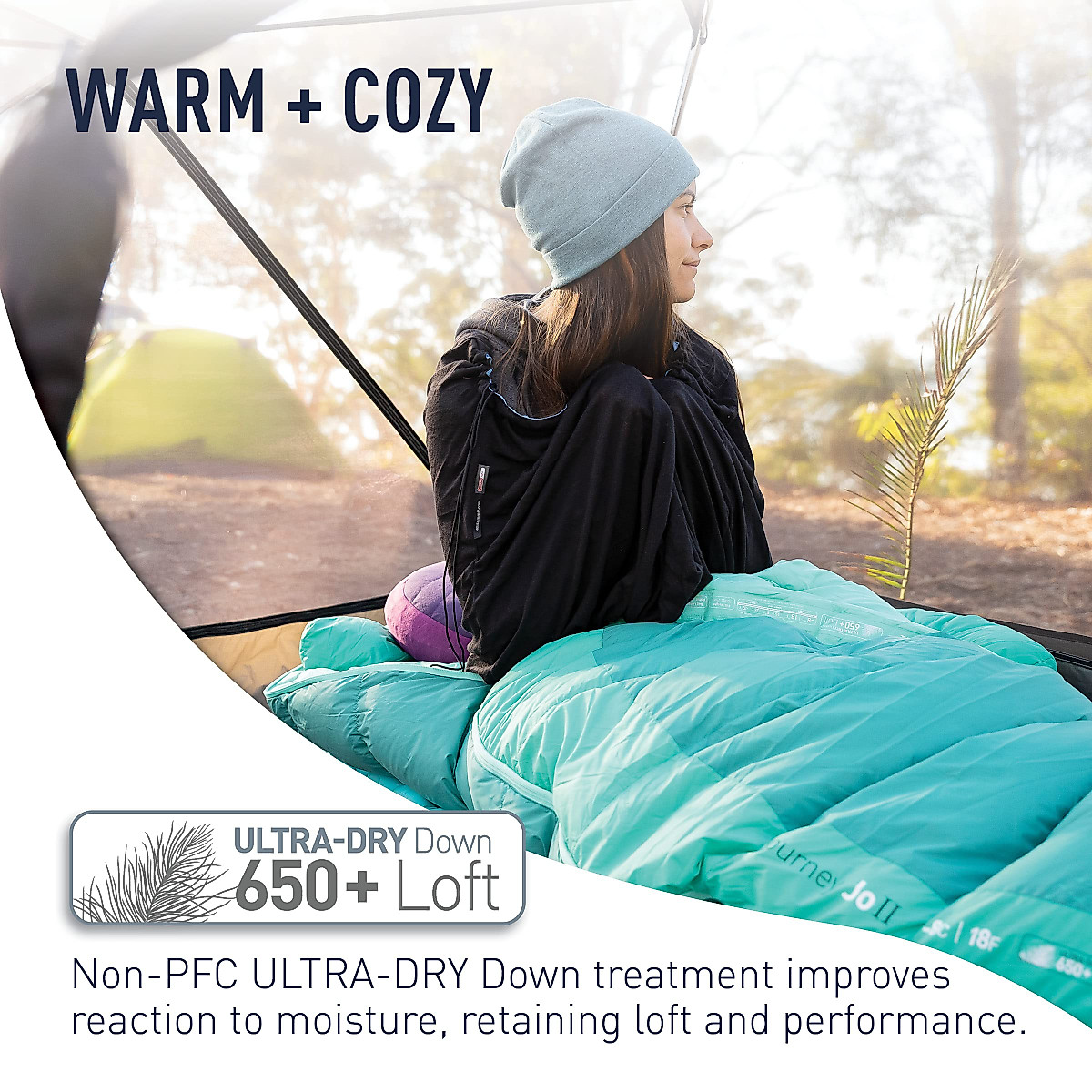 Sea to Summit Journey Women’s Down Sleeping Bag, 18-Degree, Regular