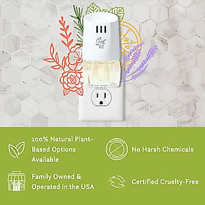 Scent Fill 100% Natural Fresh Peppermint Plug in Refills Air Freshener, Scented Oil Refills, 3 Refills