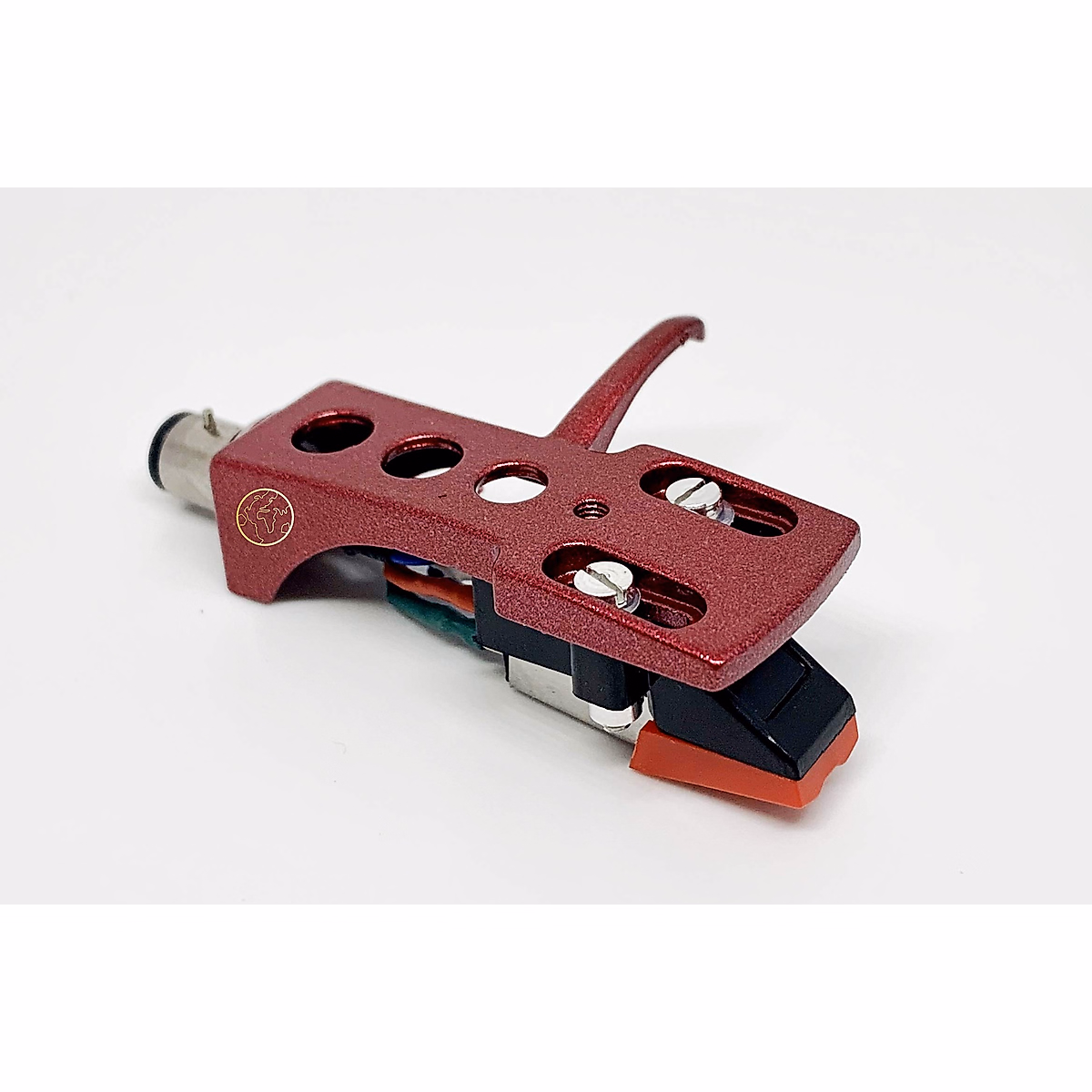 MagLite Red Headshell, Cartridge and Stylus for Technics SL 20, SL 20A, SL 220, SL 221, SL 23, SL 235, SL 23A, SL B2, SL B202, SL B205, SL B3, SL B303, SL 120, SL 110