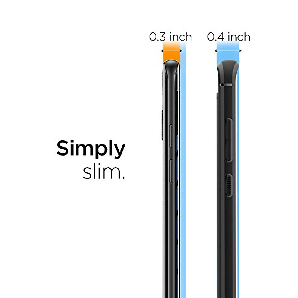 Spigen Rugged Armor Designed for Samsung Galaxy Note 8 Case (2017) - Matte Black