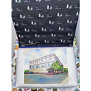 Loungefly The Office Television Show Dunder Mifflin Womens Double Strap Shoulder Bag Purse