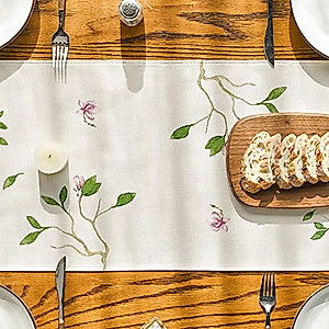 Artoid Mode Tulip Buffalo Plaid Truck Spring Table Runner, Summer Seasonal Anniversary Holiday Kitchen Dining Table Decoration for Indoor Outdoor Home Party Decor 13 x 72 Inch