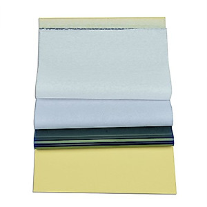 Tattoo Stencil Paper,50 Sheets Tattoo Transfer Paper 4 Layers 8 1/2" x 11" Stencil Paper For Tattooing,Transfer Paper Tattoo(50pcs)