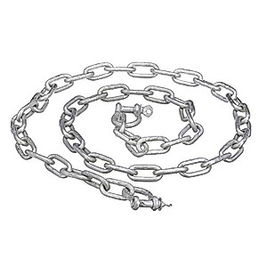 Seachoice Galvanized Anchor Lead Chain, 3/16 In. X 4 Ft.