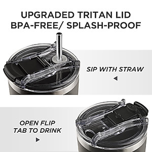 Leebbsin Gifts for Men, Initial 40oz Tumbler with handle and straw, Personalized Birthday Gifts for Men, Him, Dad, Grandpa, Husband, Monogrammed The Man The Myth The Legend Cup for Coffee, Tea (J)