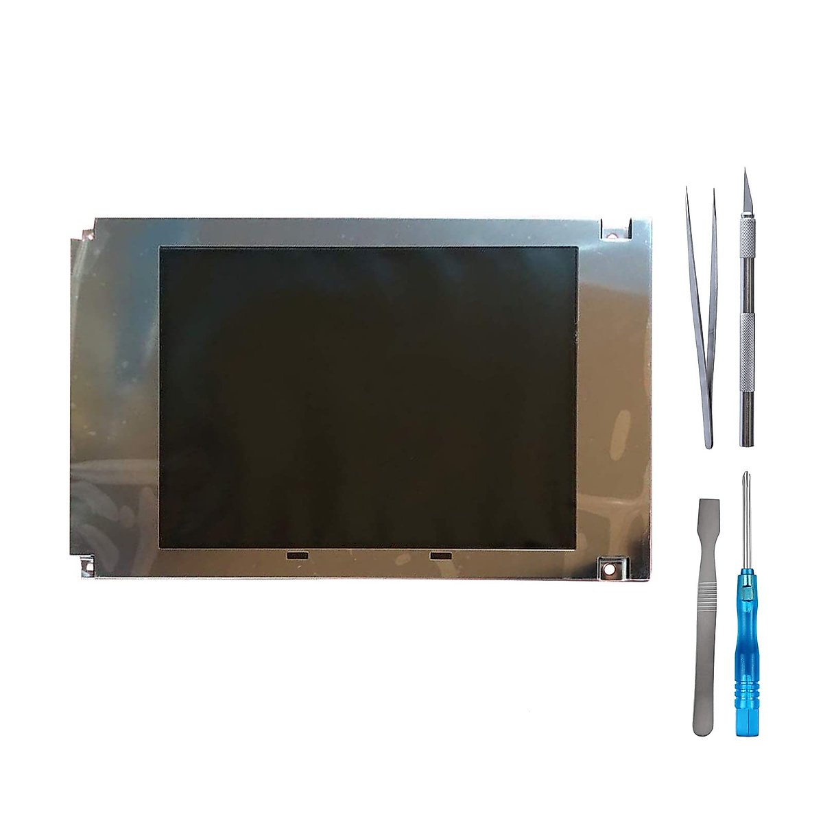 JayTong LCD Display for TX14D24VM1BAA 5.7 inch 320×240 LCD Screen Module Replacement with Tools