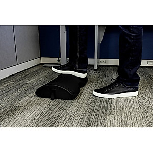 3M Foot Rest for Standing Desks, Help Reduce Leg and Foot Fatigue, Black (FR200B)