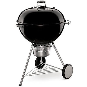 Weber Original Kettle Premium 26 Inch Charcoal Grill, Black