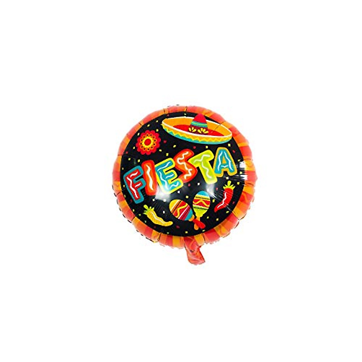 FIESTA PARTY Decorations Supplies kit - Cactus decor foil Balloons, Gold Fiesta balloon banner, Fiesta helium balloons, Coco party paper tassel garland, Mexican party style paper fans- Cinco de mayo