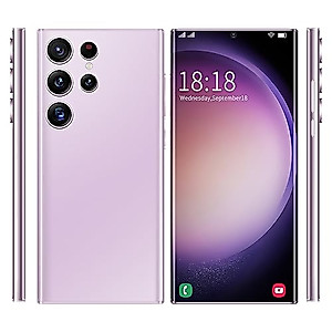 viqee S23U Cell Phone 5G Unlocked Phone,Smartphone with Tool Pen, Android 13.0 Cell Phone 6GB+256GB Full Netcom Support Dual SIM Dual Standby(Purple)