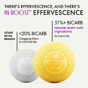 Bath Bombs - Bath Bomb for Men and Women - Relaxing Bath Salts - All Natural Bath Bombs with Essential Oils - Bath Bombs Gift Set - Bubble Bath Bombs for Teens - Paraben and Sulfate-Free - (6 Packs)