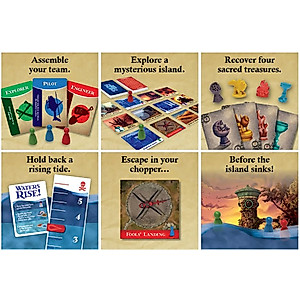 Forbidden Island – The Cooperative Strategy Survival Island Board Game,2-4 players