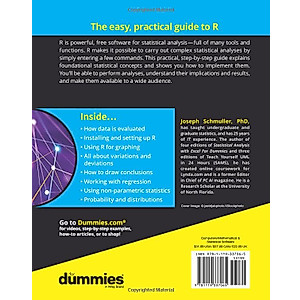 Statistical Analysis with R For Dummies (For Dummies (Computer/Tech))