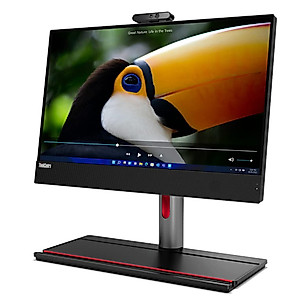 Lenovo ThinkCentre M70a All-in-One Desktop, 21.5" FHD (1920x1080) Non-Touch, Intel Pentium Gold G7400, 8GB RAM, 256GB SSD, Intel UHD Graphics, Webcam, Windows 10 Pro