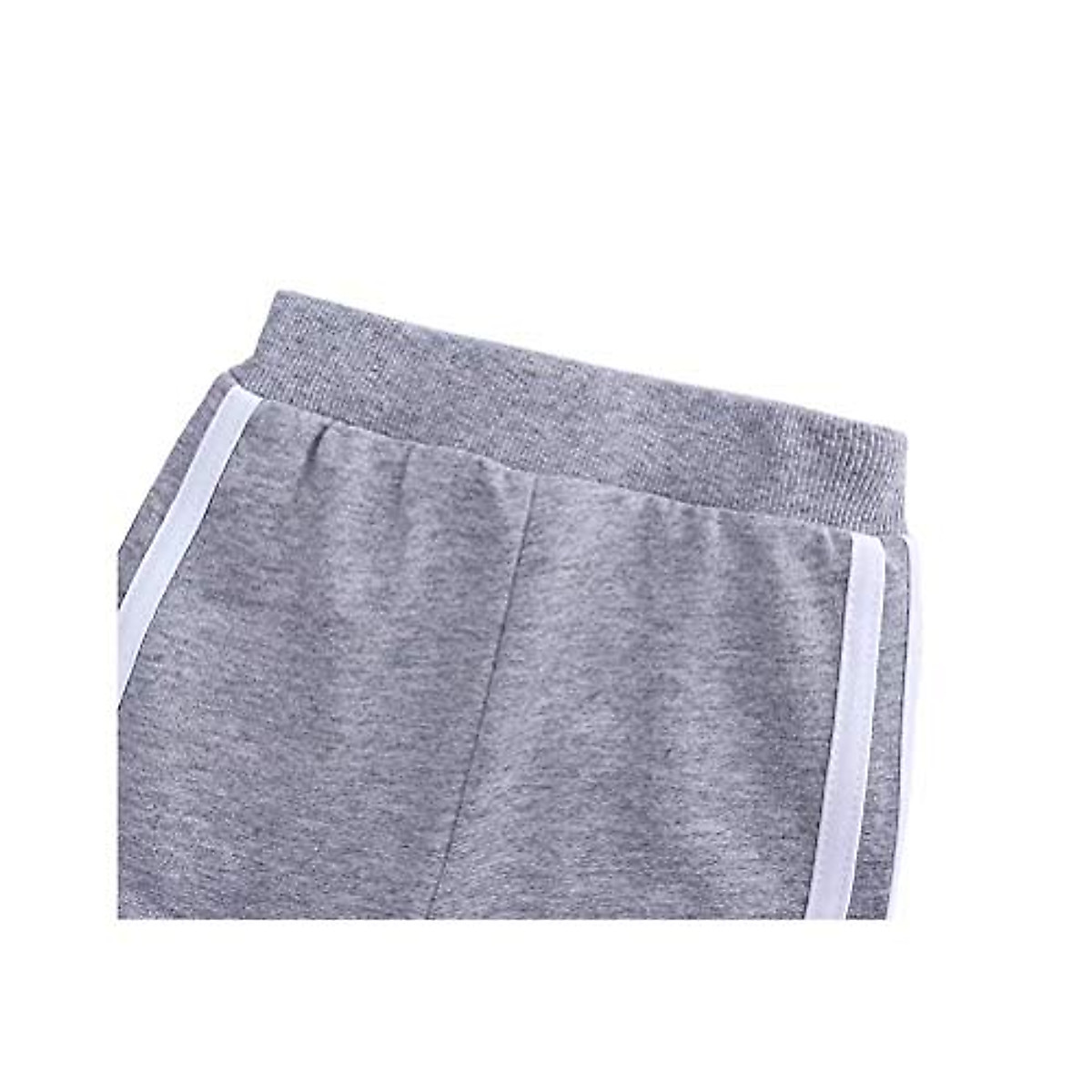 Baby Boy Girl Hoodie Tracksuit Zipper Jacket Outfits Set Gray