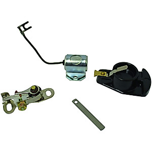 New Ignition Tune Up Kit Compatible With Ford Tractors NAA 8N 600 700 800 900 2000 4000 Series (Heavy Duty Point Set Condenser and Rotor Included) C0NN12200A D8NN12171AA FET12300A 100011 ATK7FAR