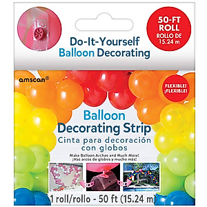 Do-It-Yourself Balloon Party Decorating Strip - 50'