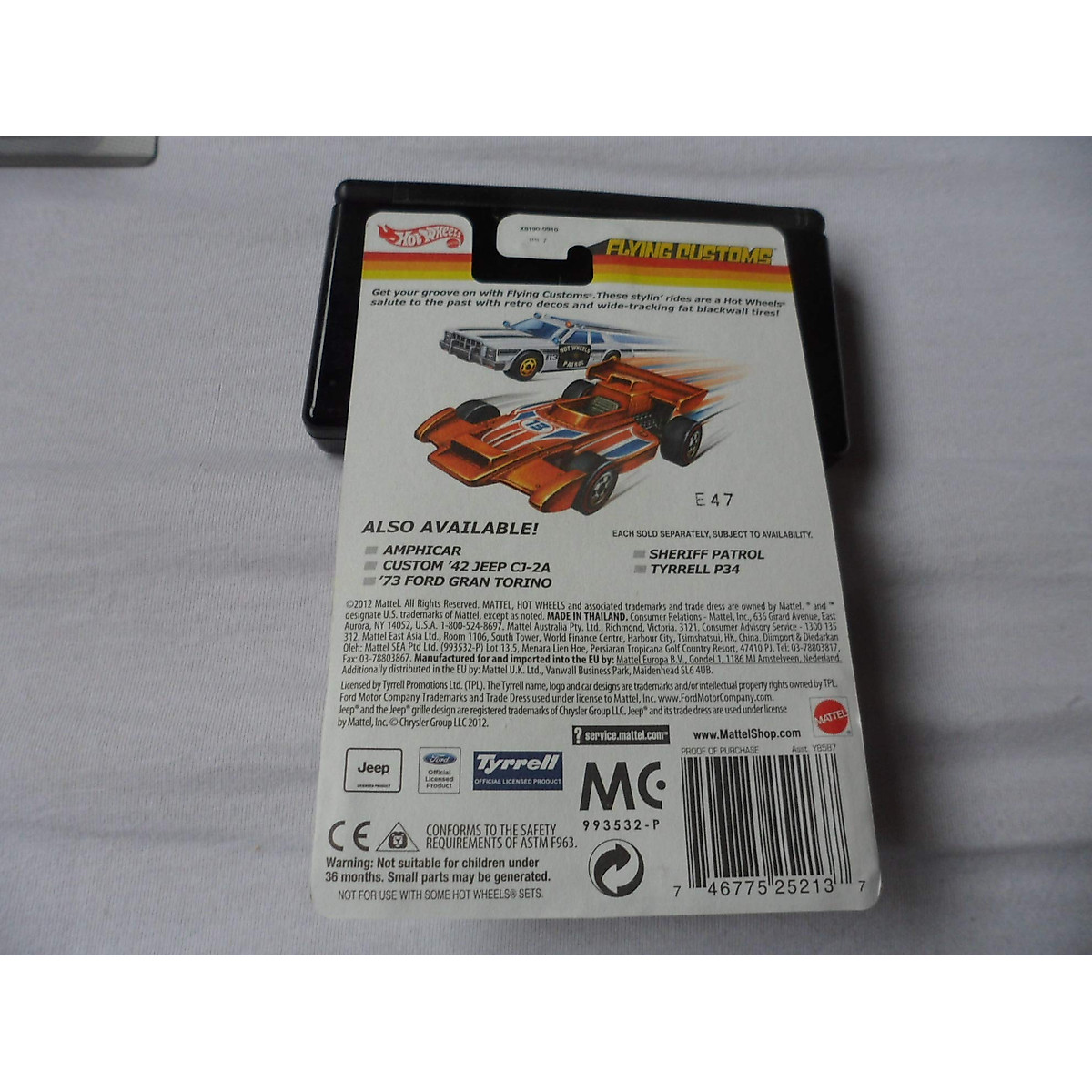 Hot Wheels Flying Customs Sheriff Patrol