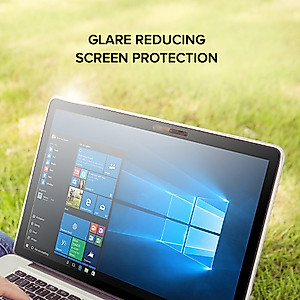 celicious Matte Anti-Glare Screen Protector Film Compatible with Asus Chromebook Flip C214 (Anti-Glare Display) [Pack of 2]