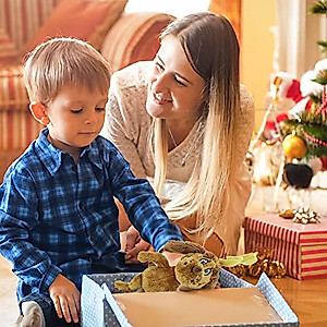 RELIGES Christmas Plush Toy Green Monster Doll,Suitable for Christmas Decorations/Gifts (Dog Plush)